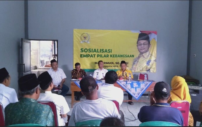 Lewat Sosialisasi Empat Pilar, Sarmuji Dorong Ekonomi Kerakyatan – Siaran Indonesia