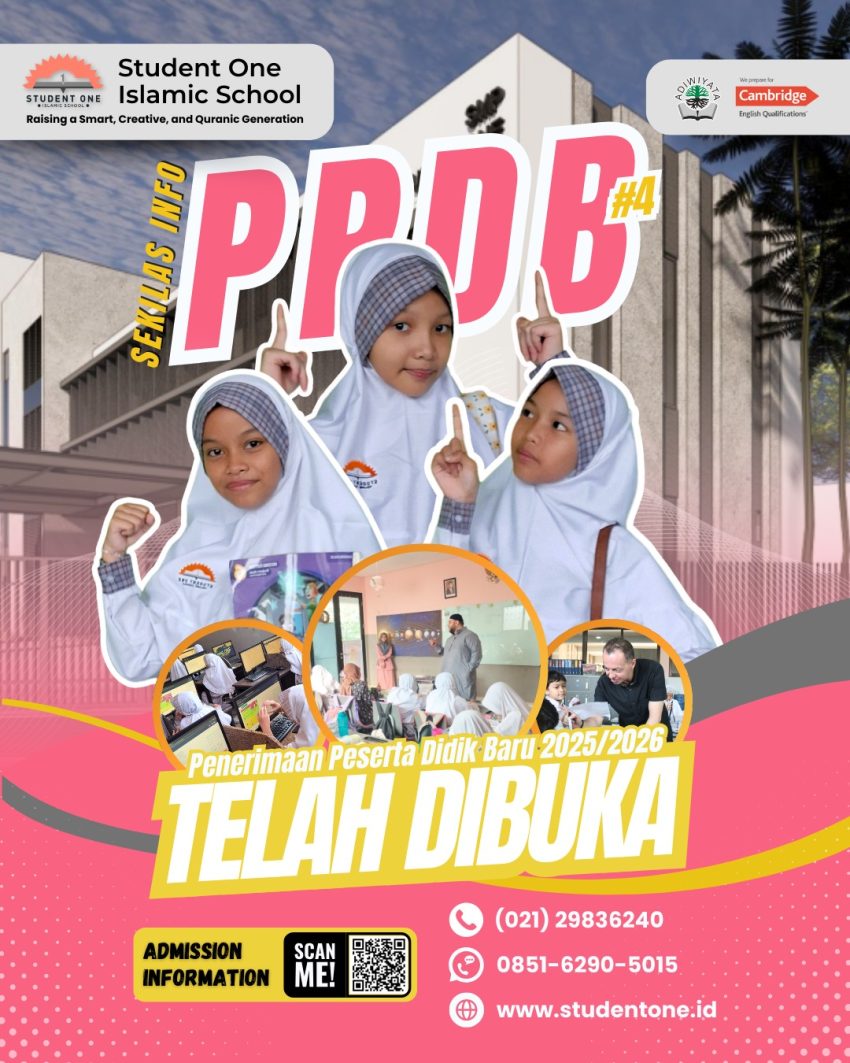 SMP VIS Student One Resmi Membuka Pendaftaran PPDB Batch 4 Tahun Ajaran ...
